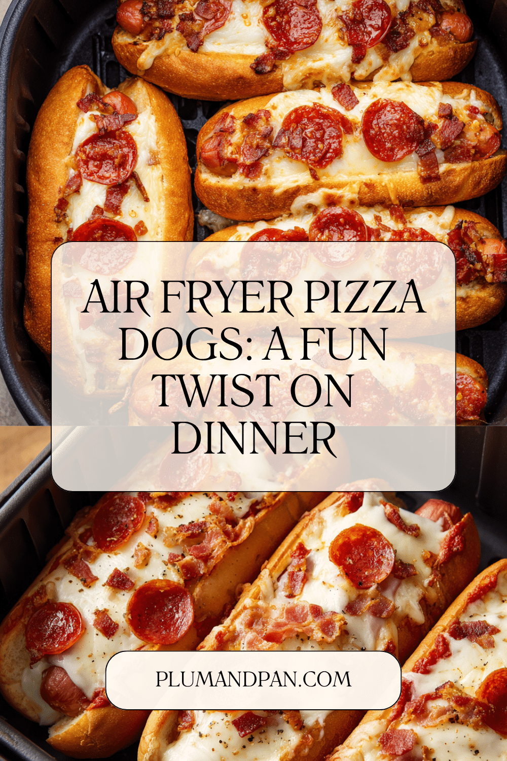 Air Fryer Pizza Dogs Recipe - Delicious Twist on Pizza and Hot Dogs