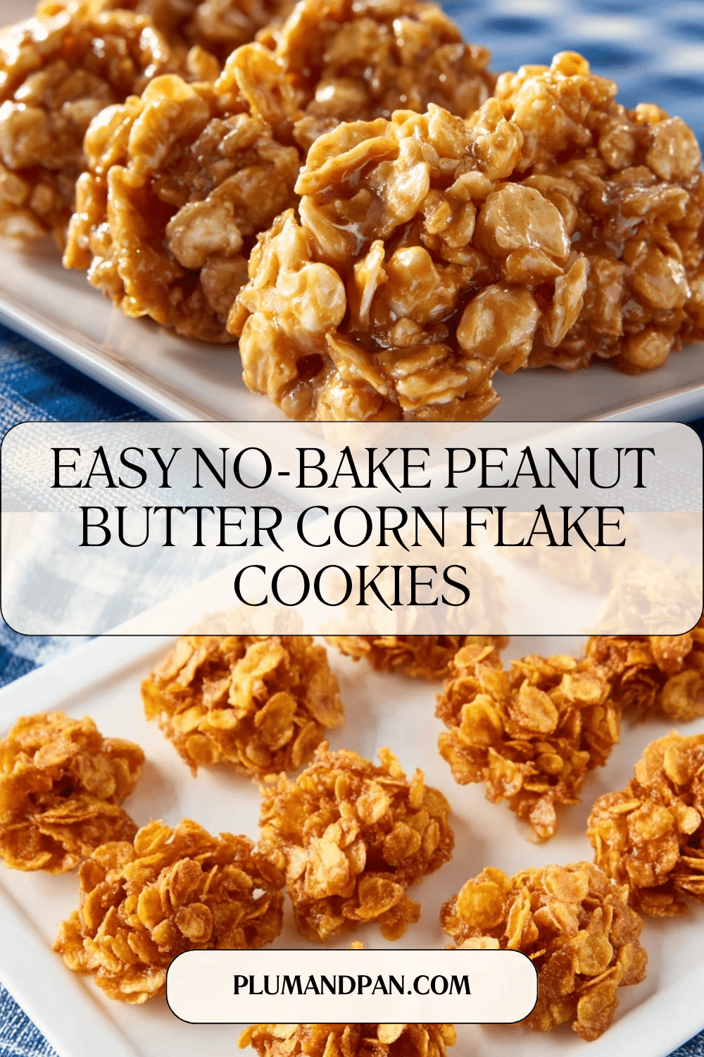 No Bake Peanut Butter Corn Flake Cookies Recipe - Quick & Delicious