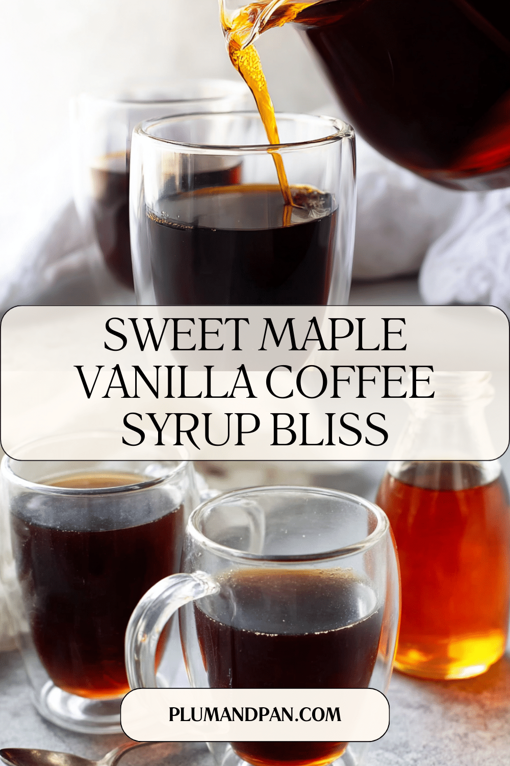 Maple Vanilla Coffee Syrup Recipe - Elevate Your Morning Ritual
