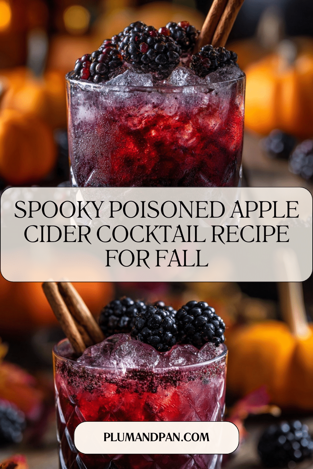 Poisoned Apple Cider Cocktail: A Spooky & Captivating Halloween Drink