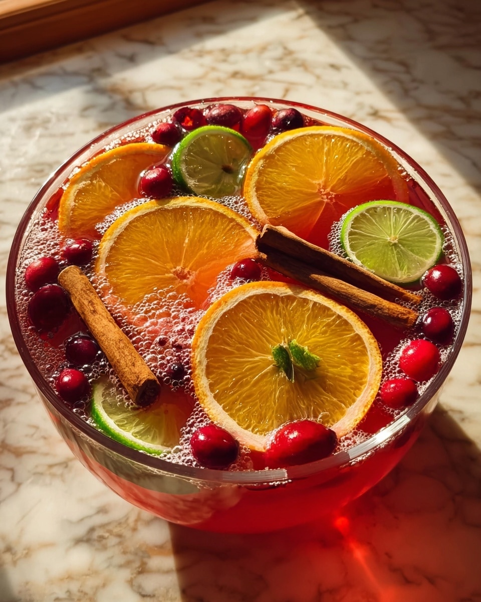 Christmas Spiced Rum Punch: Irresistible Holiday Party Recipe