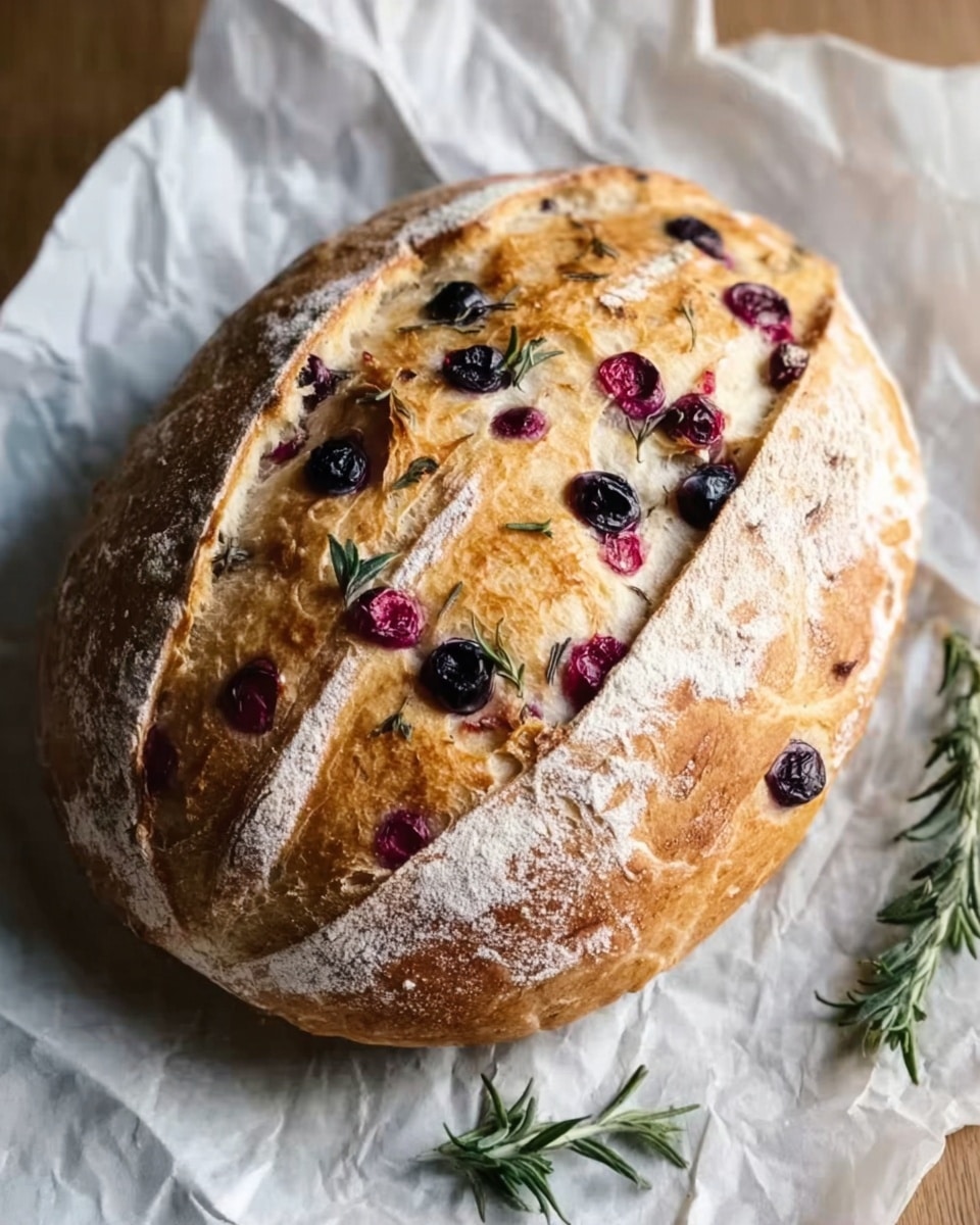 Blueberry Lemon Cream Cheese Sourdough Loaf: Delicious Brunch Bread