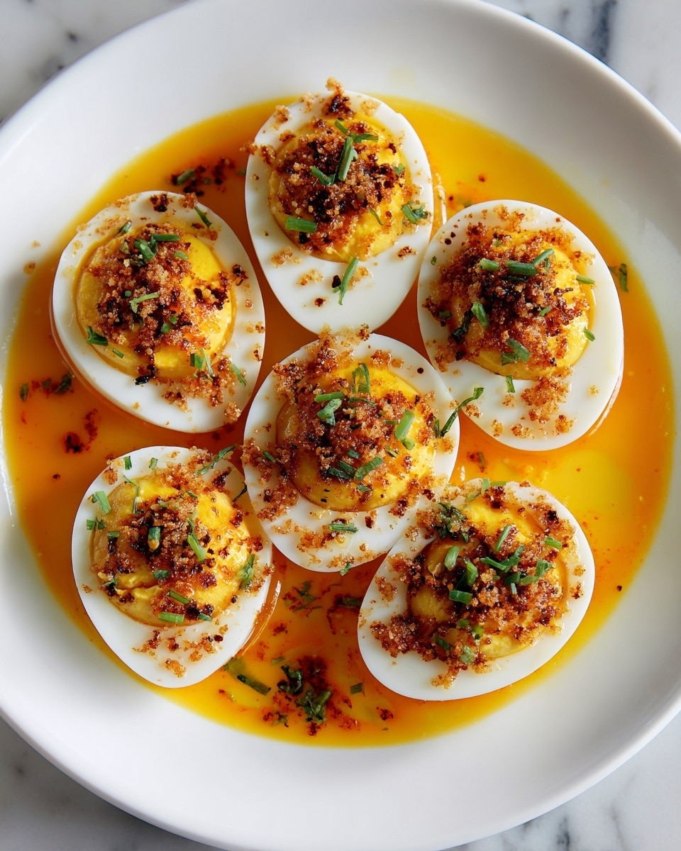 Cajun Boiled Eggs with Spicy Garlic Butter Sauce: Flavorful Keto Snack
